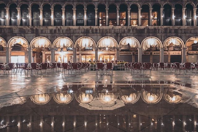 The 3 highest tides in the last 50 years of Venice's history